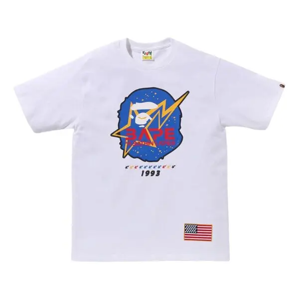 A BATHING APE Space Ape Head Tee