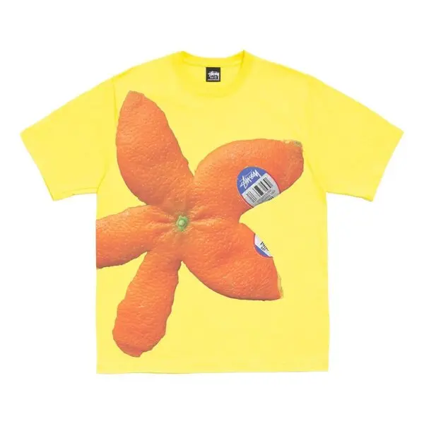 StÜssy Citrus T-shirt - Lemon