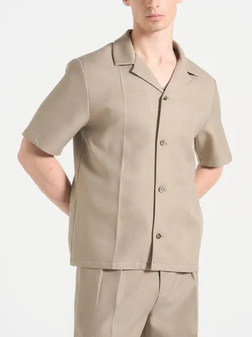 Manière De Voir Felix Tailored Shirt With Crease