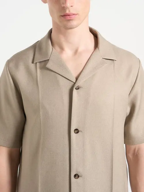 Manière De Voir Felix Tailored Shirt With Crease