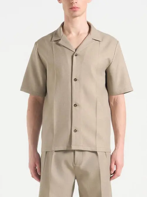 Manière De Voir Felix Tailored Shirt With Crease