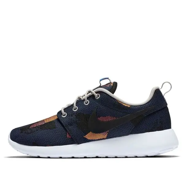 Nike Roshe One Jcrd Print Sneakers - Game Royal/black/sail