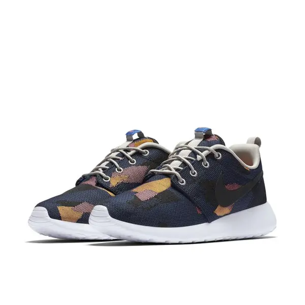 Nike Roshe One Jcrd Print Sneakers - Game Royal/black/sail