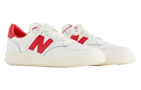 NEW BALANCE X Aime Leon Dore T500 Sneakers - White/red