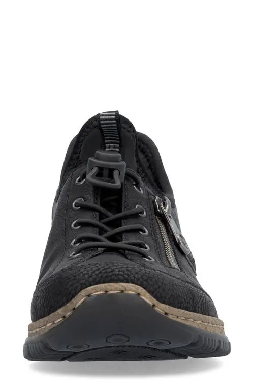 RIEKER Sporty Sneakers With Adjustable Toggle Closure