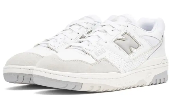 NEW BALANCE 550 Sneakers - White/grey/grey