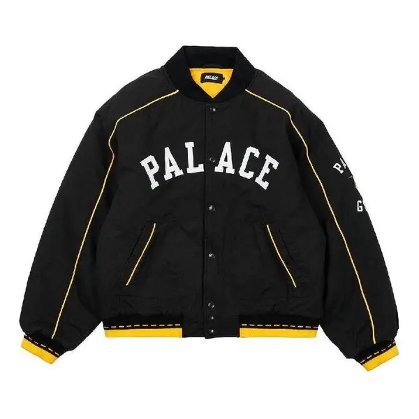PALACE Goats Varsity Jacket - Black