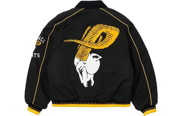PALACE Goats Varsity Jacket - Black