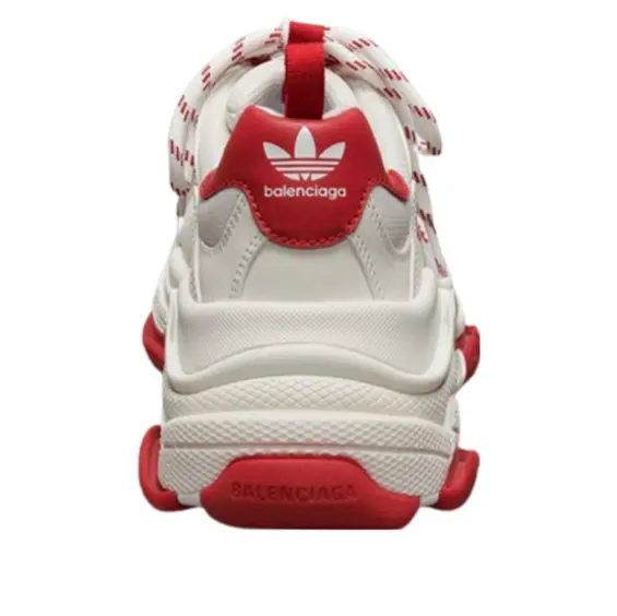 Balenciaga X Adidas Triple S Sneakers - White/red