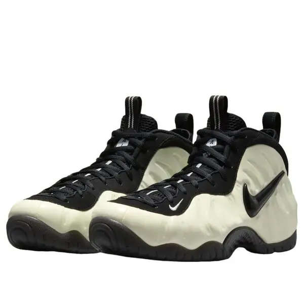 Nike Foamposite Pro Prm 'glow In The Dark - Summit White/black