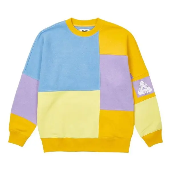 PALACE Ss22 Colour Block Crew Sweater