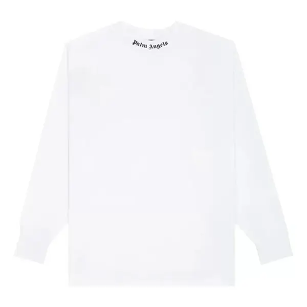 Palm Angels Classic Logo Long-sleeve T-shirt - White/black
