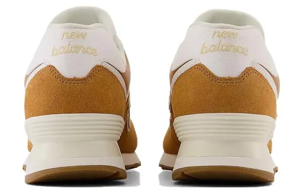 NEW BALANCE 574 Low Top Lace Up Sneakers - Brown