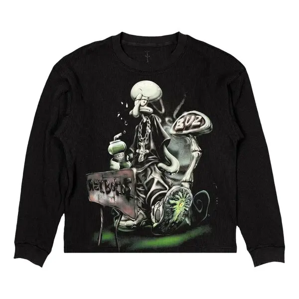 TRAVIS SCOTT X Spongebob Rock Bottom Thermal Long-sleeve