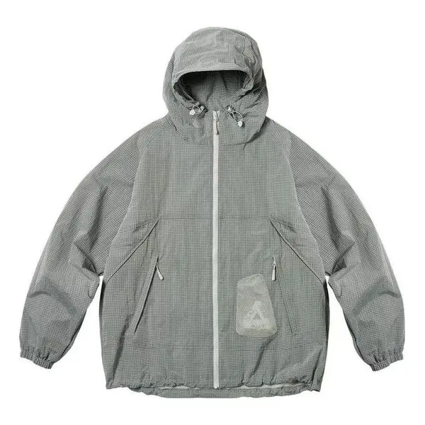 PALACE Y-ripstop Shell Jacket 'steel
