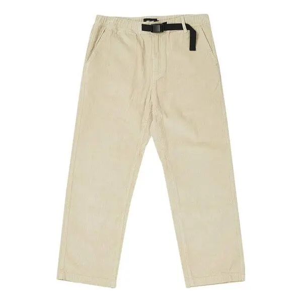 PALACE Corduroy Belted Pants - Beige