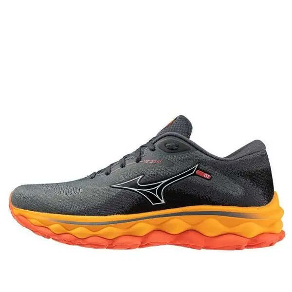 Mizuno Wave Sky 7 'grey Orange - Grey/orange