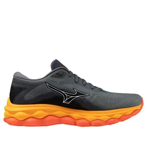 Mizuno Wave Sky 7 Running Shoes - Grey/orange