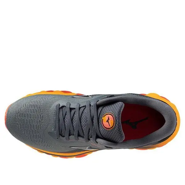 Mizuno Wave Sky 7 Running Shoes - Grey/orange