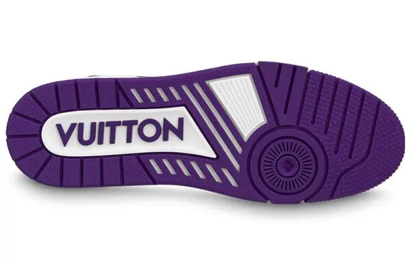 LOUIS VUITTON Trainers 'white Purple