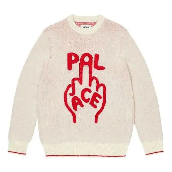 PALACE Finger Up Knit Sweater