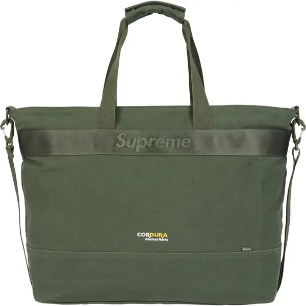 Supreme Tote Bag Ss25 - Olive