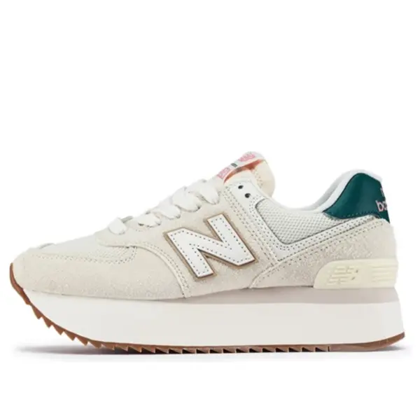 NEW BALANCE Nb 574 'turtledove' Platform Sneakers - Turtledove/green