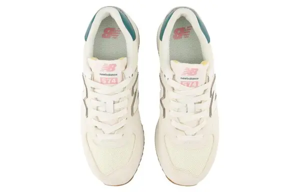 NEW BALANCE Nb 574 'turtledove' Platform Sneakers - Turtledove/green