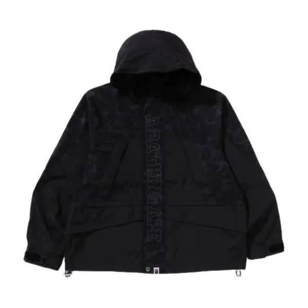 A BATHING APE Camo Panel Snowboard Jacket