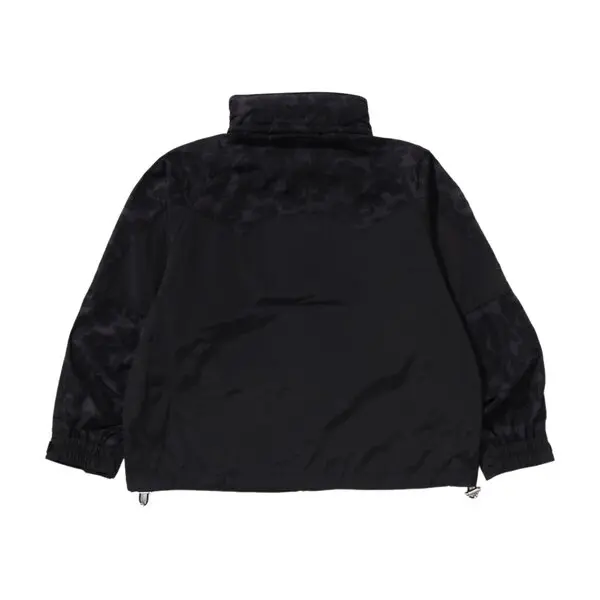 A BATHING APE Camouflage Panel Jacket - Black