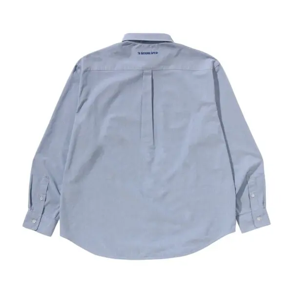 A BATHING APE One Point Oxford Ls Shirt