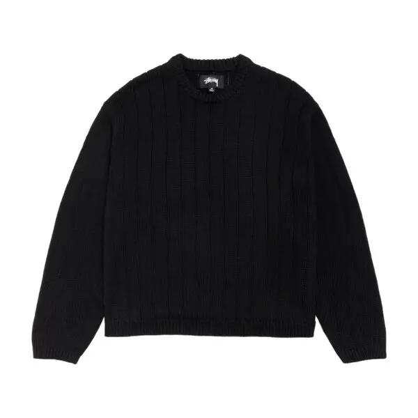 StÜssy Buana Logo Sweater - Black
