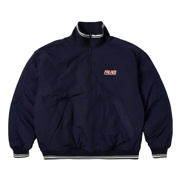 PALACE Reversible Quilted Sports Bomber Jacket - Navy