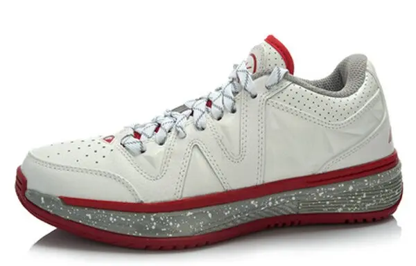 LI-NING Way Of Wade 2 Low Abaj007-6 Athletic Sneakers - White/red/cool Grey
