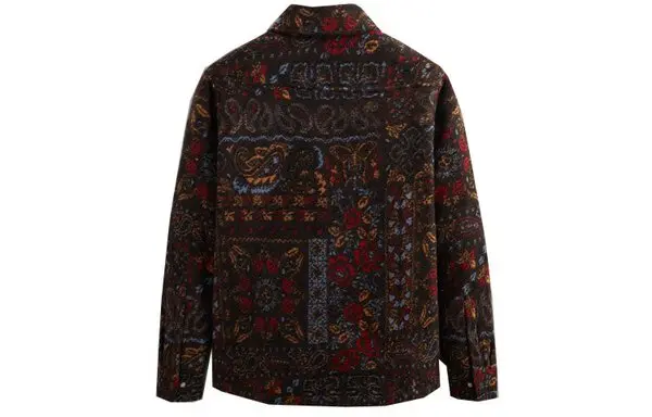 Kith Paisley Sheridan Shirt Jacket 'kindling