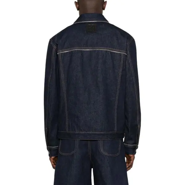 Off-White 90s Logo Skate Denim Jacket