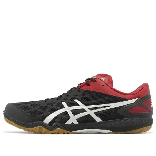 Asics Attack Dominate Ff 2 Athletic Sneakers - Black/pure Silver/red