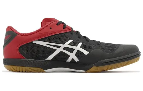 Asics Attack Dominate Ff 2 Athletic Sneakers - Black/pure Silver/red