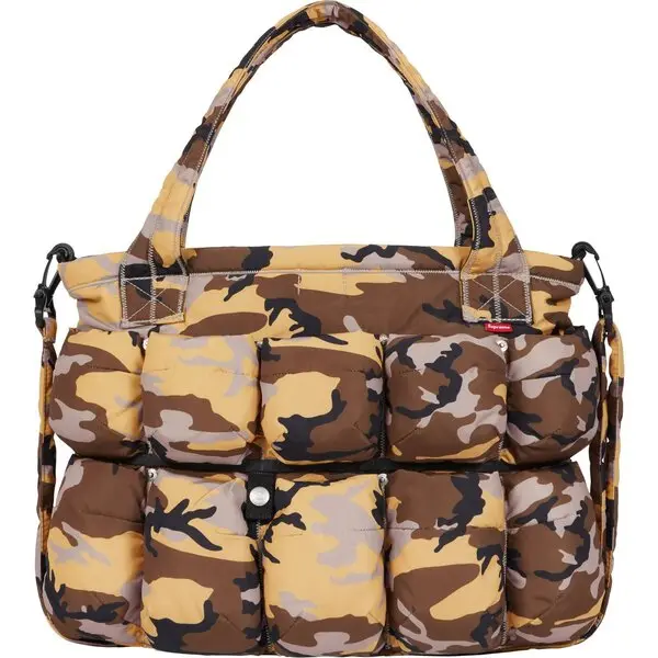 Supreme X Marithé + François Girbaud Pikachu Puffer Tote Bag