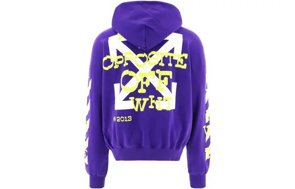 Off-White Opposite Arrow Cotton Sweatshirt