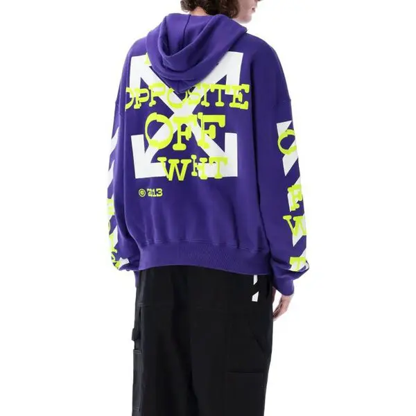 Off-White Opposite Arrow Cotton Sweatshirt