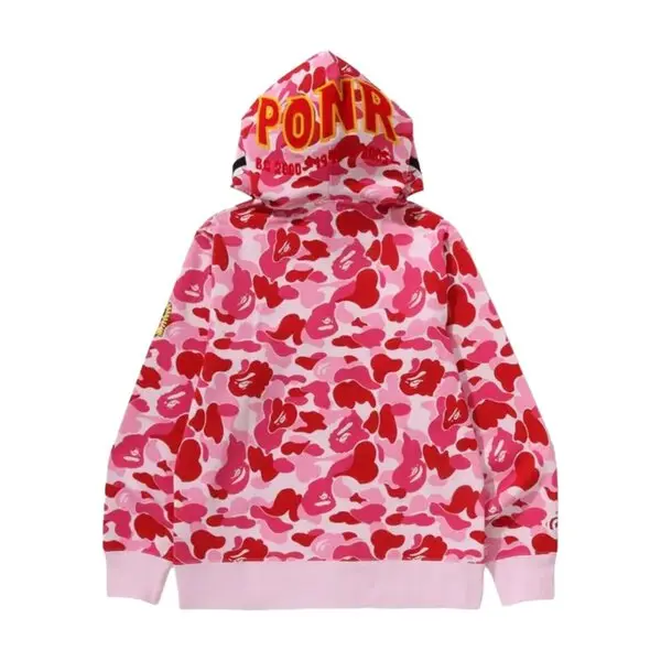 A BATHING APE Abc Camo 2nd Shark Full Zip Hoodie