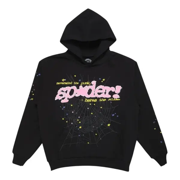 SP5DER P*nk V2 Hoodie - Black
