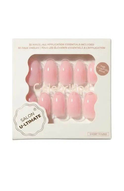 CELEBRITIPS Salon U-ltimate Extra Press-on Nails - Bare Milk