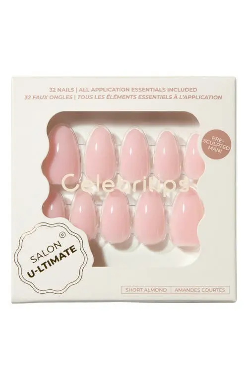 CELEBRITIPS Salon U-ltimate Extra Press-on Nails - Bare Milk