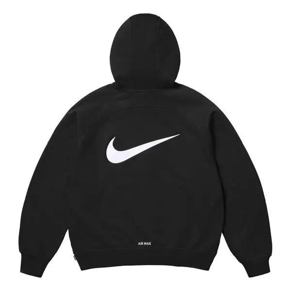 Supreme X Nike Zip Up Hooded Sweatshirt