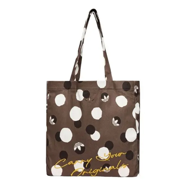 Adidas Polka Dot Tote Bag - Brown