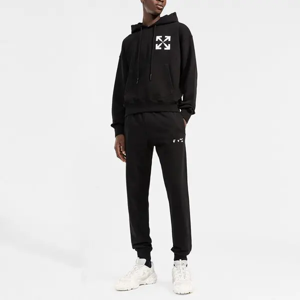 Off-White Hands Off Cotton Track Pants 'black