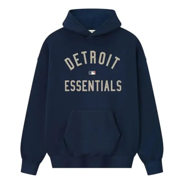 Fear Of God Tigers Sport Hoodie - Midnight Navy