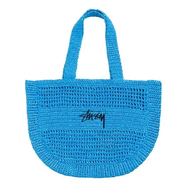 StÜssy Woven Tote Bag - Blue
